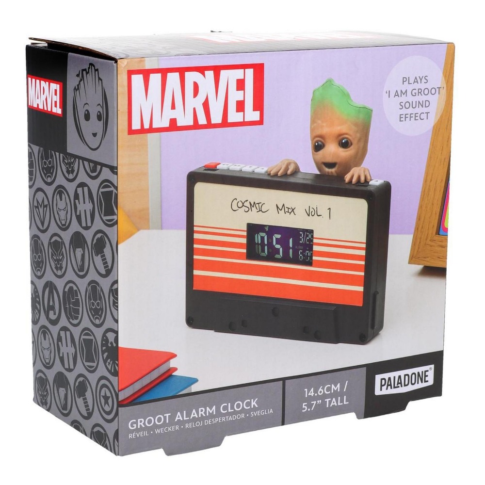 New PALADONE MARVEL GROOT ALARM CLOCK - Own4Less